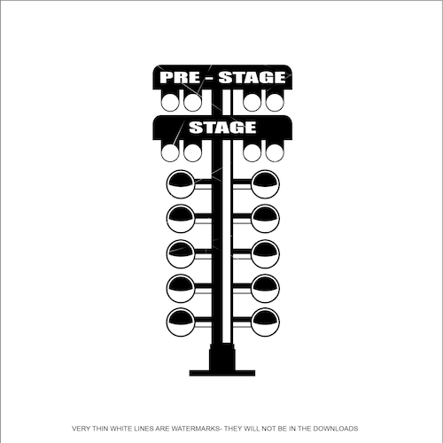 Racing Drag Tree Light Start Drags Pre Stage Christmas Tree - Etsy