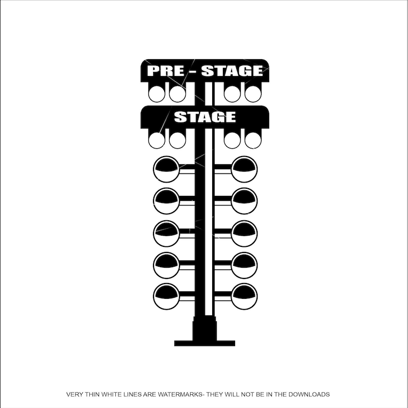 Drag Racing Svg - Etsy