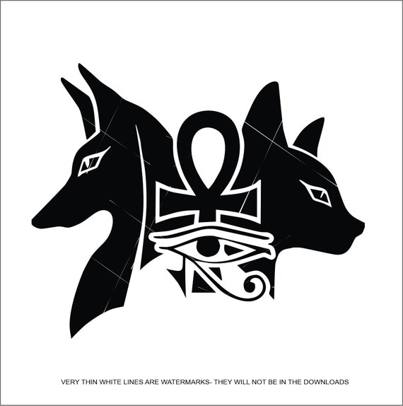 Egyptian Key of Life Cross Ankh Rebirth Third Eye Animal Cat | Etsy