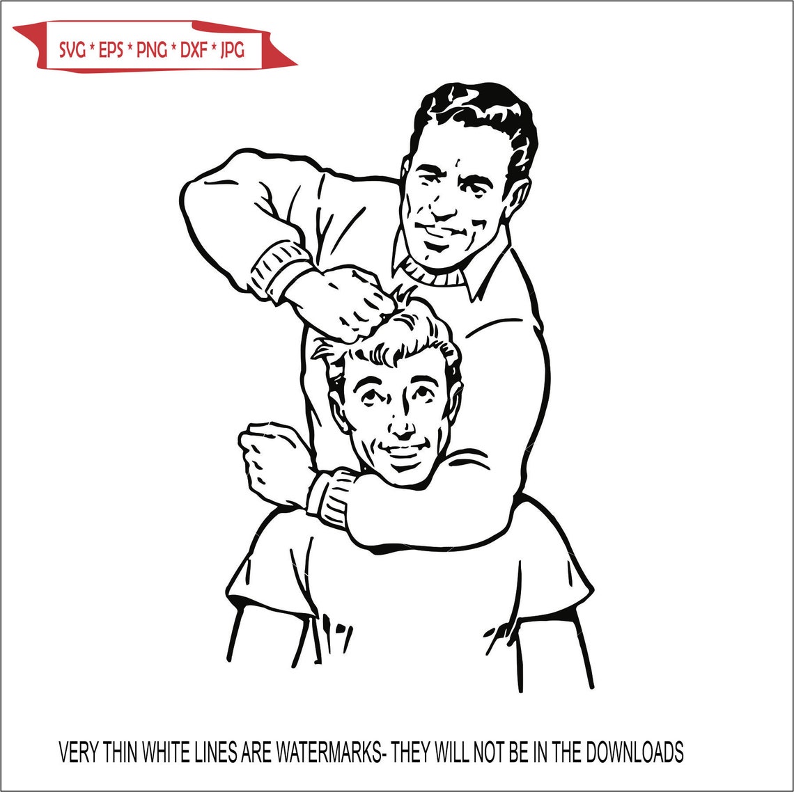 Noogie Head Rub Knuckles Vogorous Rubbing Another Person - Etsy Australia