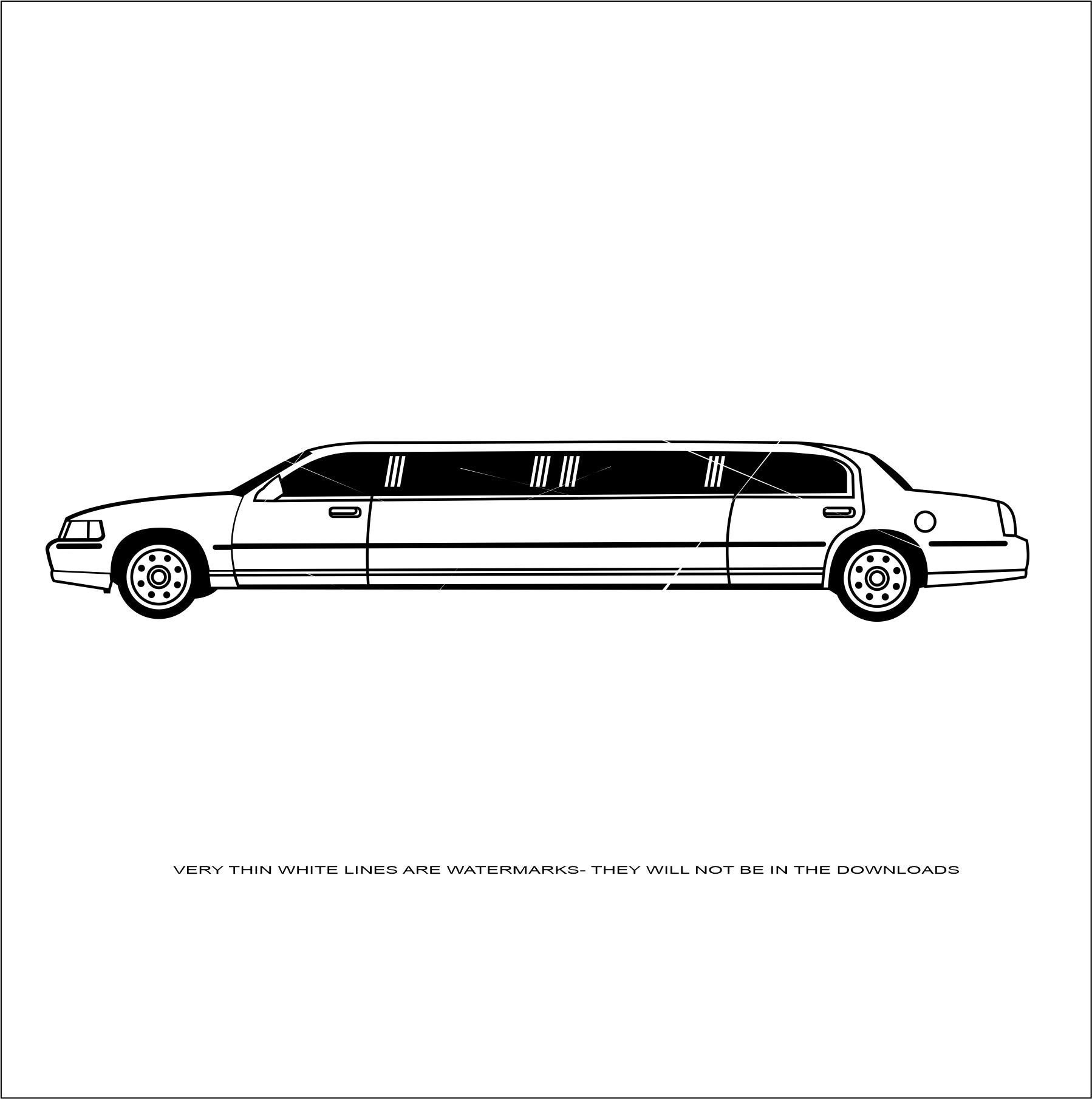 Limousine Stretch Car Chauffeur Driver Vehicle Auto Transportation ...