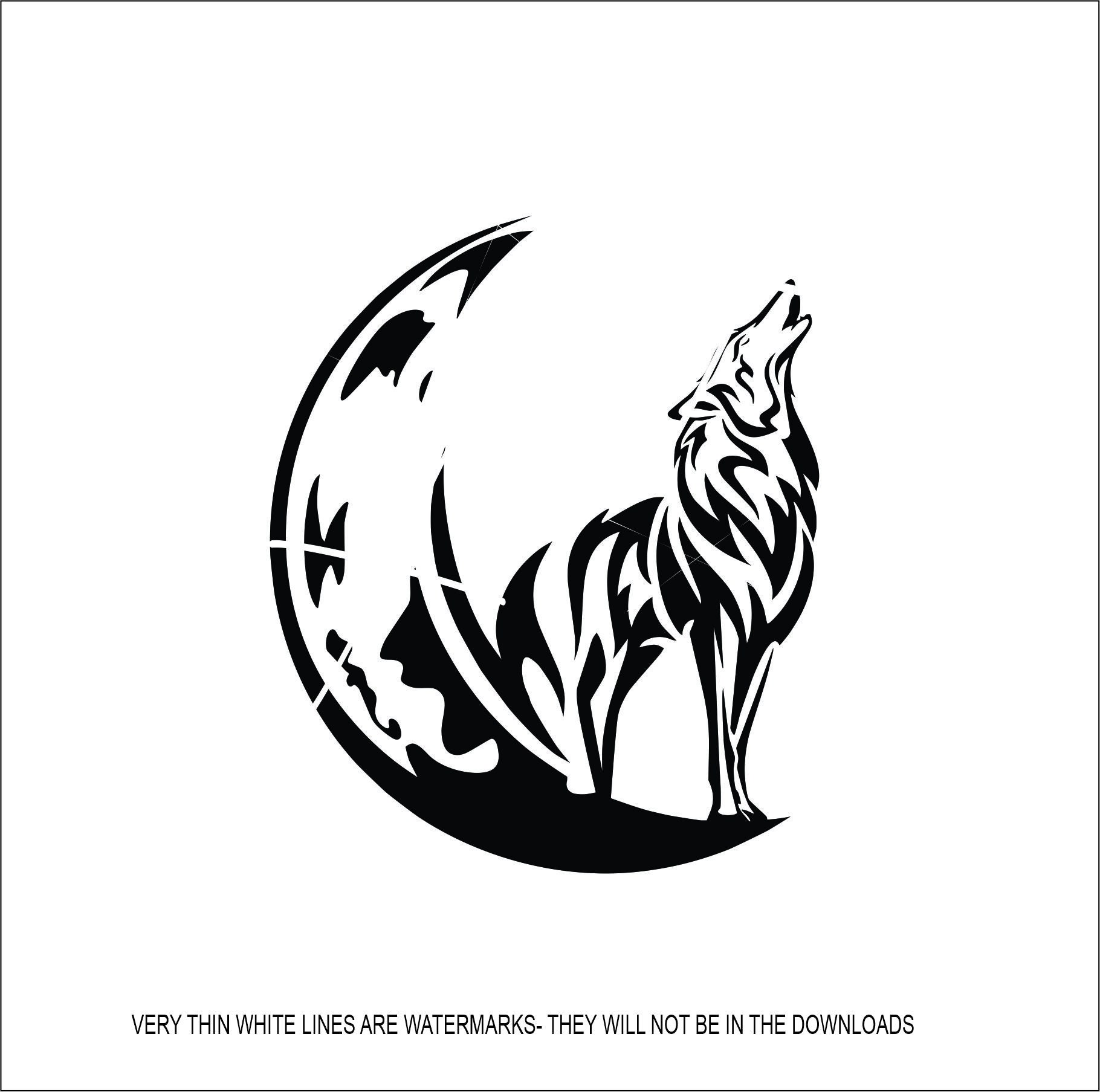 Wolves Howling In The Wild