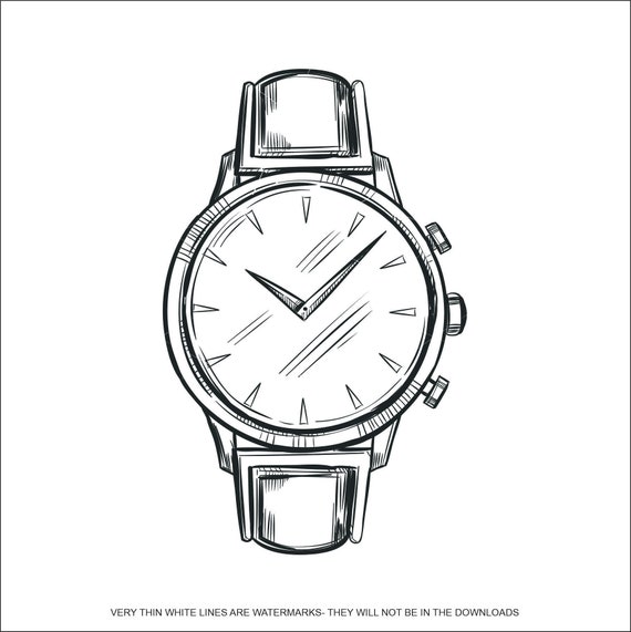 Simple Watch Drawing