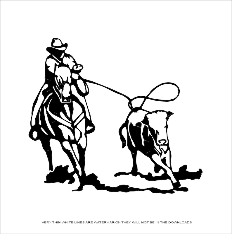 Cattle Roping Calf Rodeo Rope Steer Horse Equine Events Tripping Cowboy ...