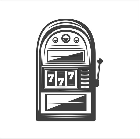 Slot Machine Clipart Black And White Cars