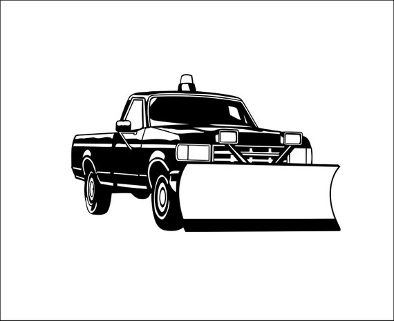 Snow Plow Clipart