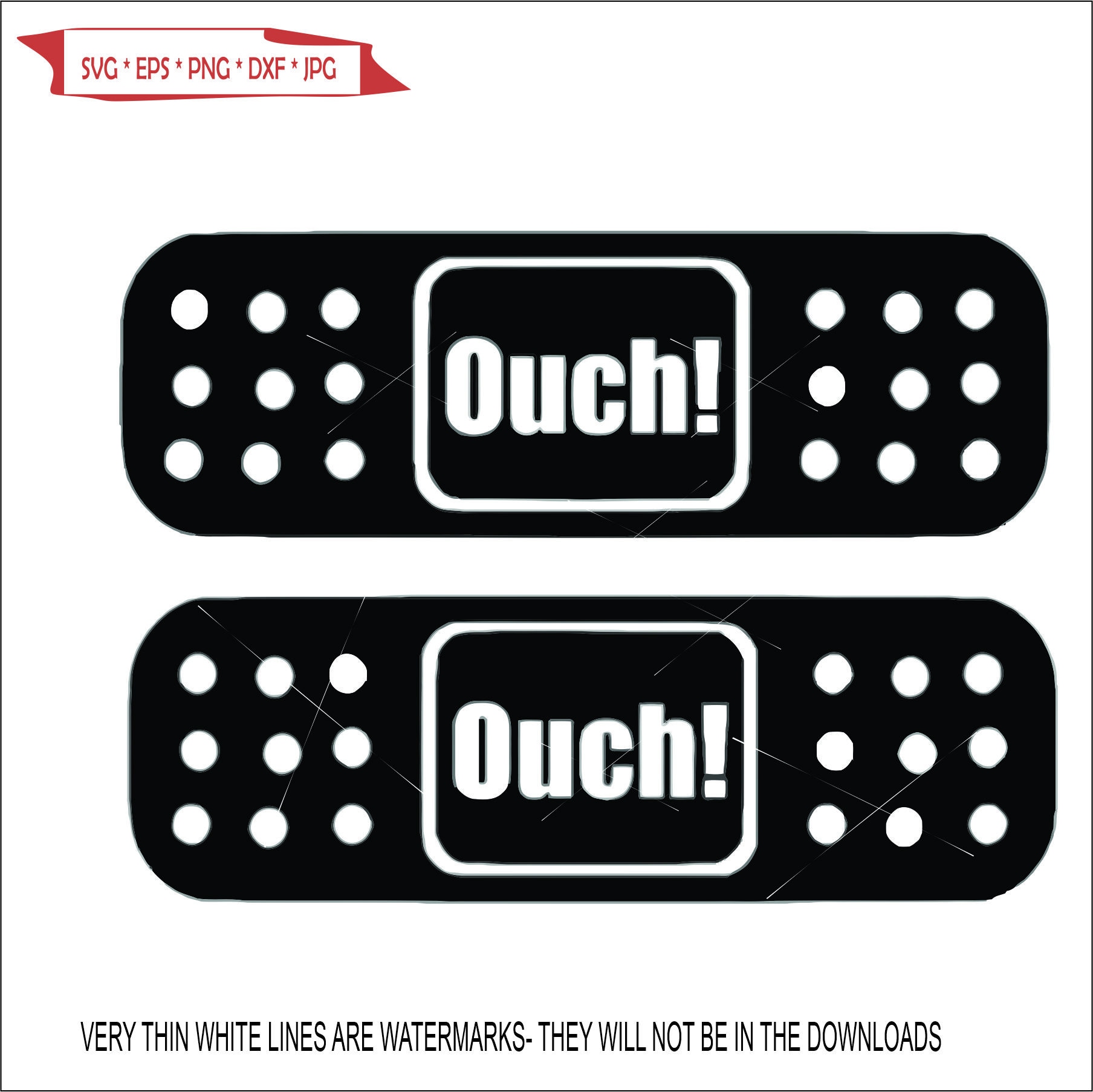 Bandaid Adhesive Bandages Ouch Scar Cut Protection Wound Injury Hurt ...