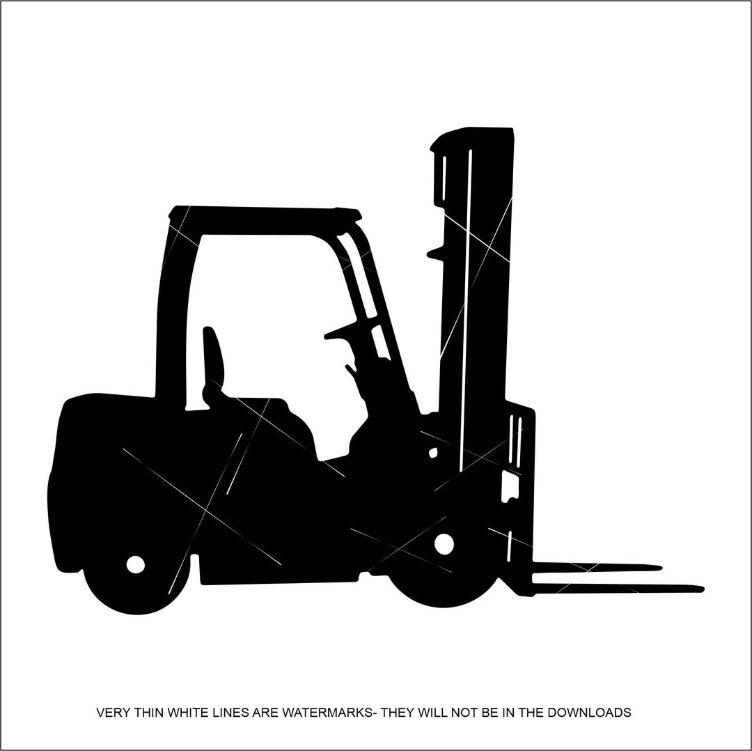 Fork Lift Forklift #2 Move Materials Distances Construction Machinery ...