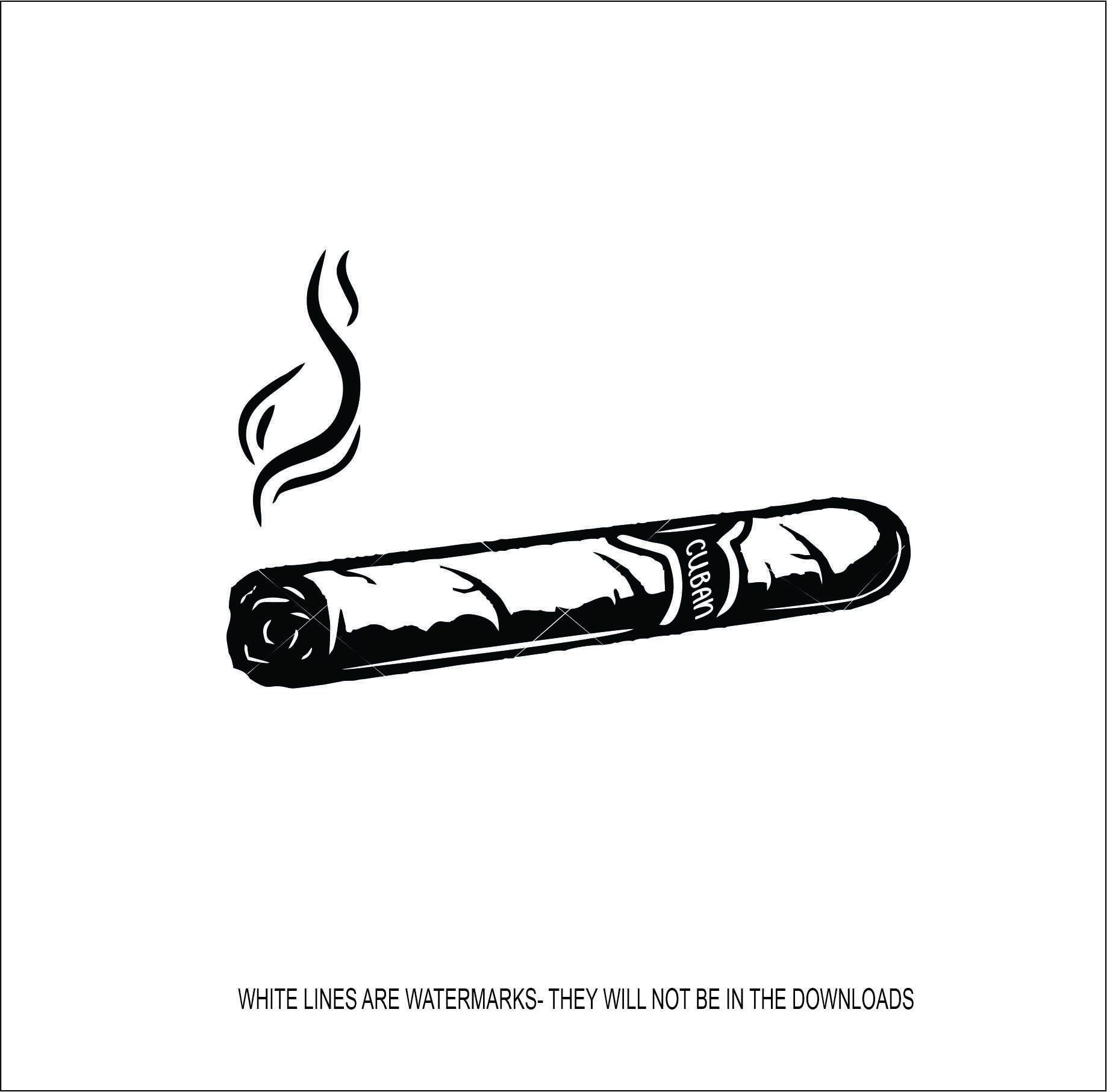 Unique Cuban Cigar Label Smoke Burning Tobacco Nicotine Havana - Etsy ...