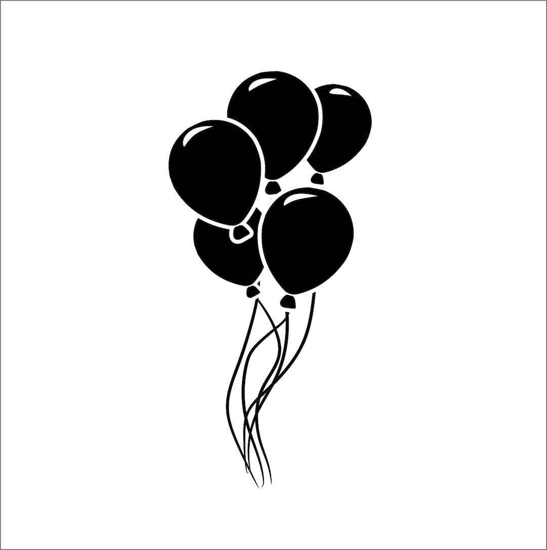 Simple Balloons Cluster Helium Birthday Party Celebration Latex & Mylar ...