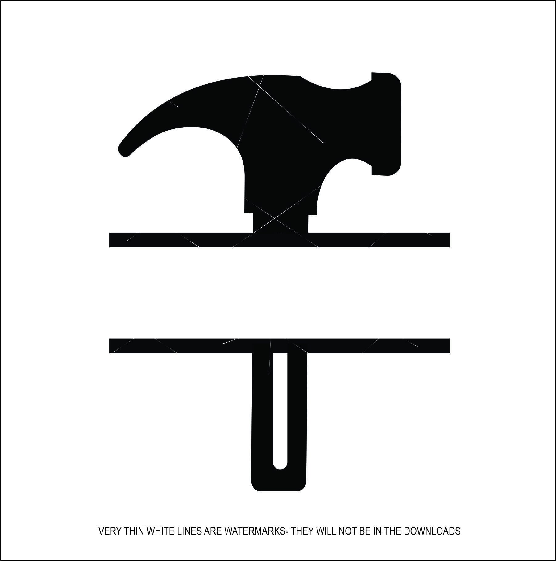 Carpenter Hammer Monogram Tool Construction Equipment Sledge | Etsy