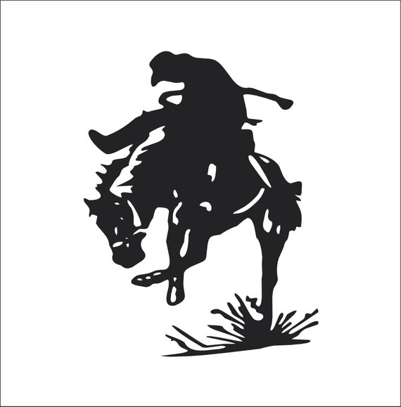Bronc Riding Clipart