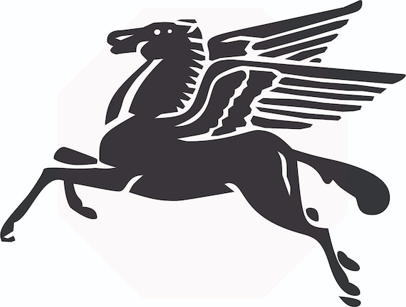 Simple Pegasus Mythical Winged Fantasy Divine Flying Horse - Etsy