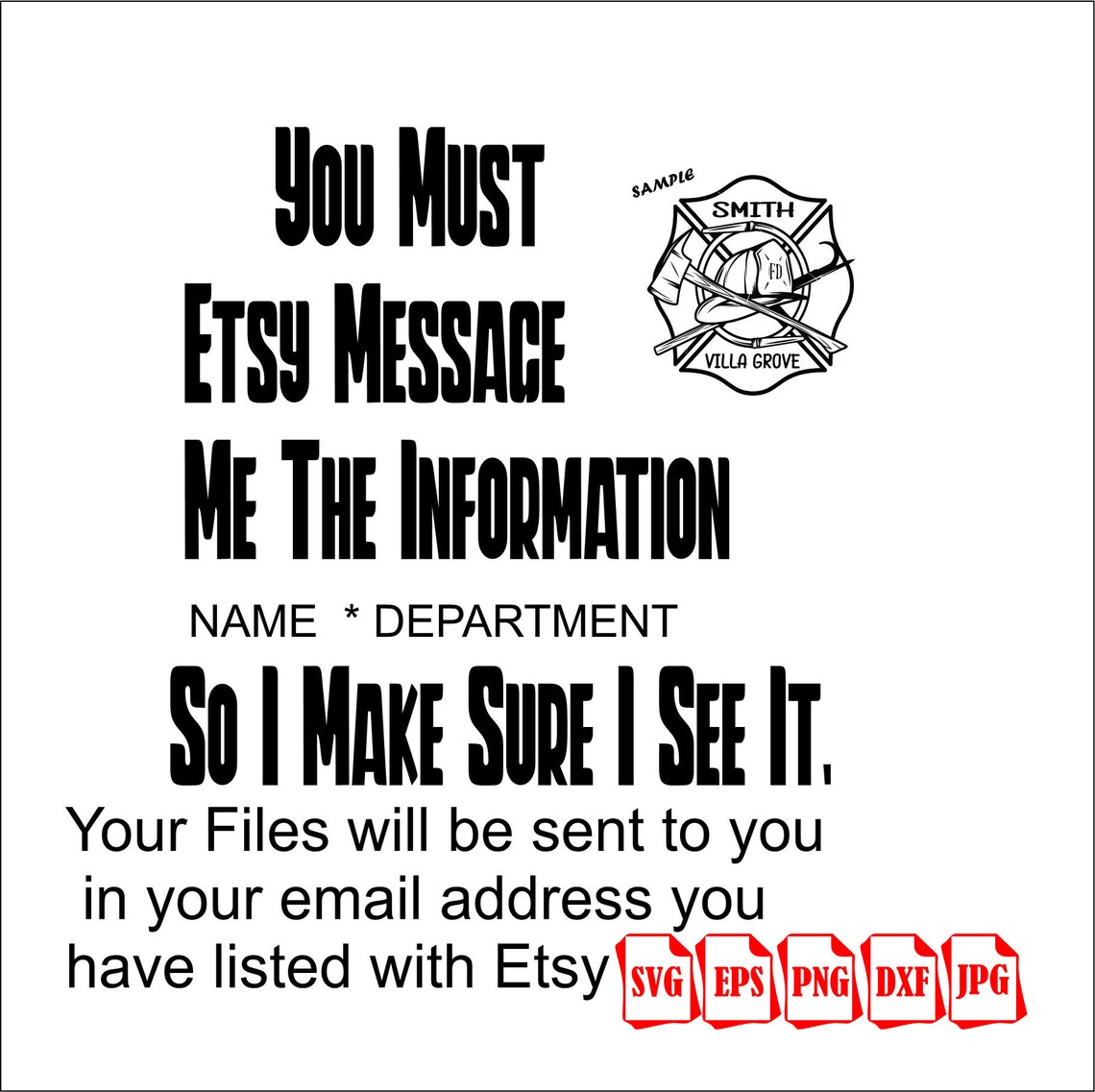 I Add Fire Dept Name Message Me Name Maltese Cross Firefighter ...