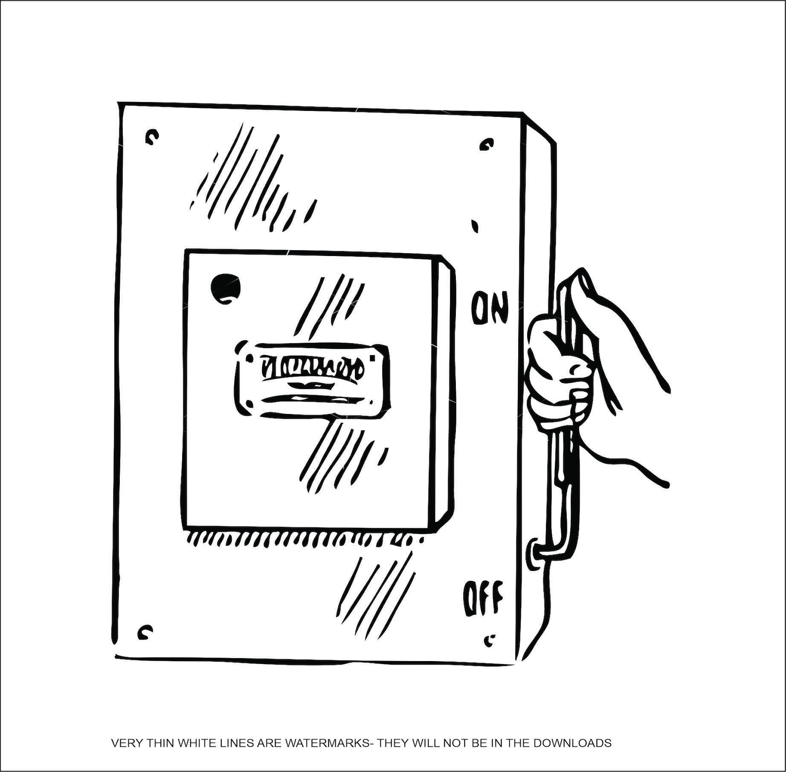 Electrical Main Power Box Electrician Repair Circuits Voltage ...