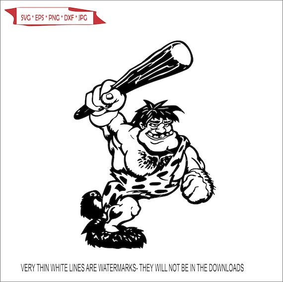 Caveman Club Jungle Leopard Stone Age Primitive Human Cave Man - Etsy