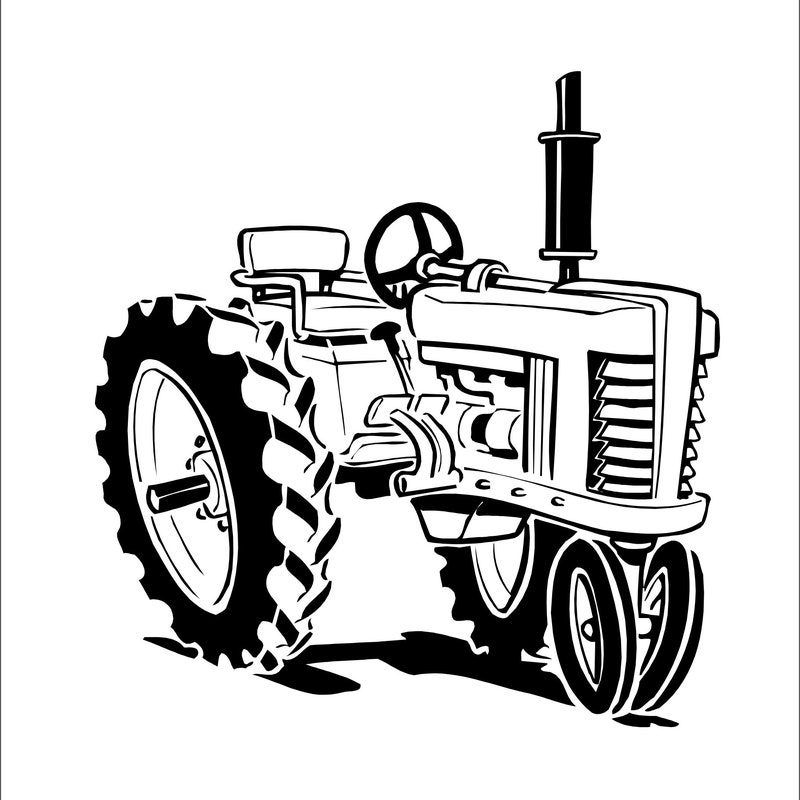 John Deere Tractor Svg - Etsy