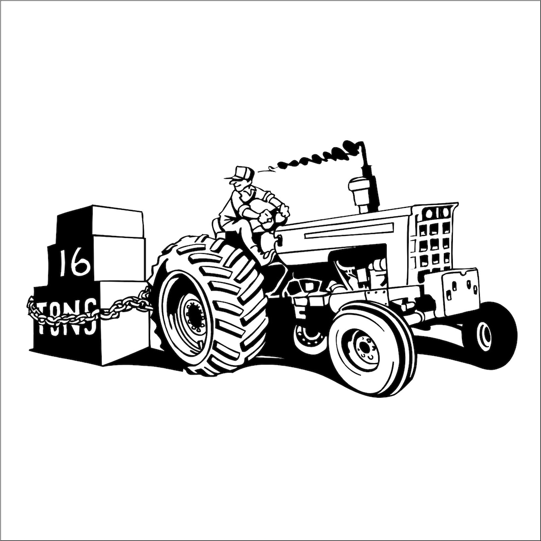 Tractor Pull Power Pulling Motorsport Competition Drag Sled Weight AG ...