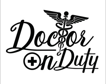 Split Doctor Monogram Clipart / Cutting Files Svg Png Jpg - Etsy