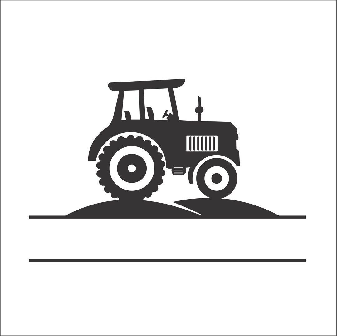 Monogram Tractor Farming Machinery Agriculture Implements Planting AG ...