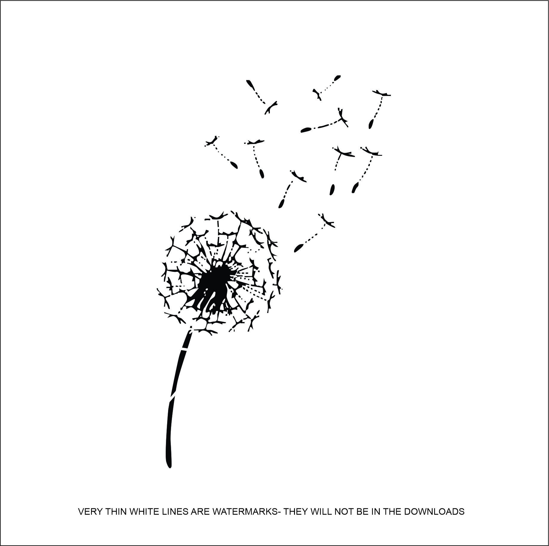 Dandelion Wish Clipart