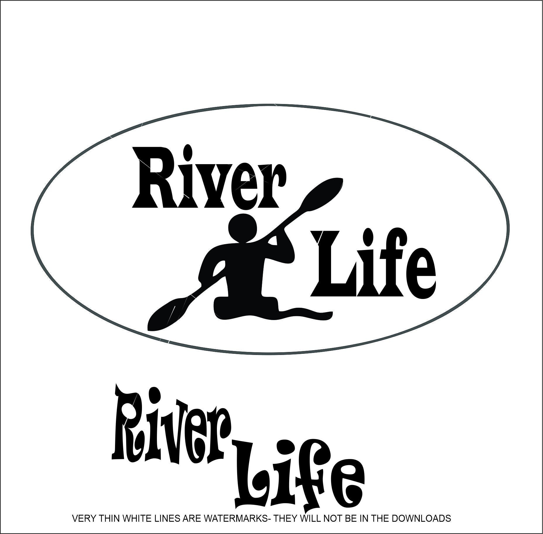 River Life Kayak Rowing Canoe Boat River Raft Ore Row Outdoors | Etsy