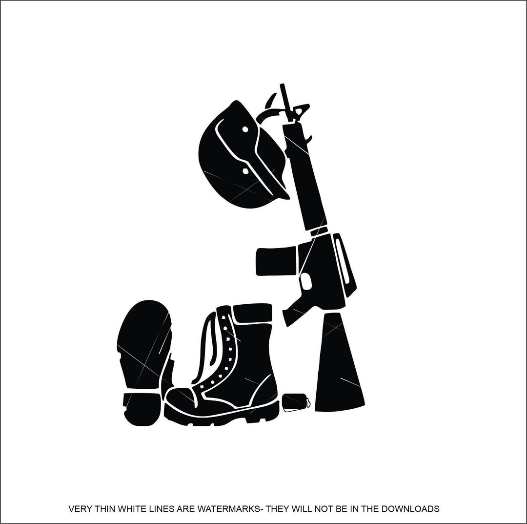 Boot Helmet Rifle Military Combat Uniform Soldier Clothing War Hero ...