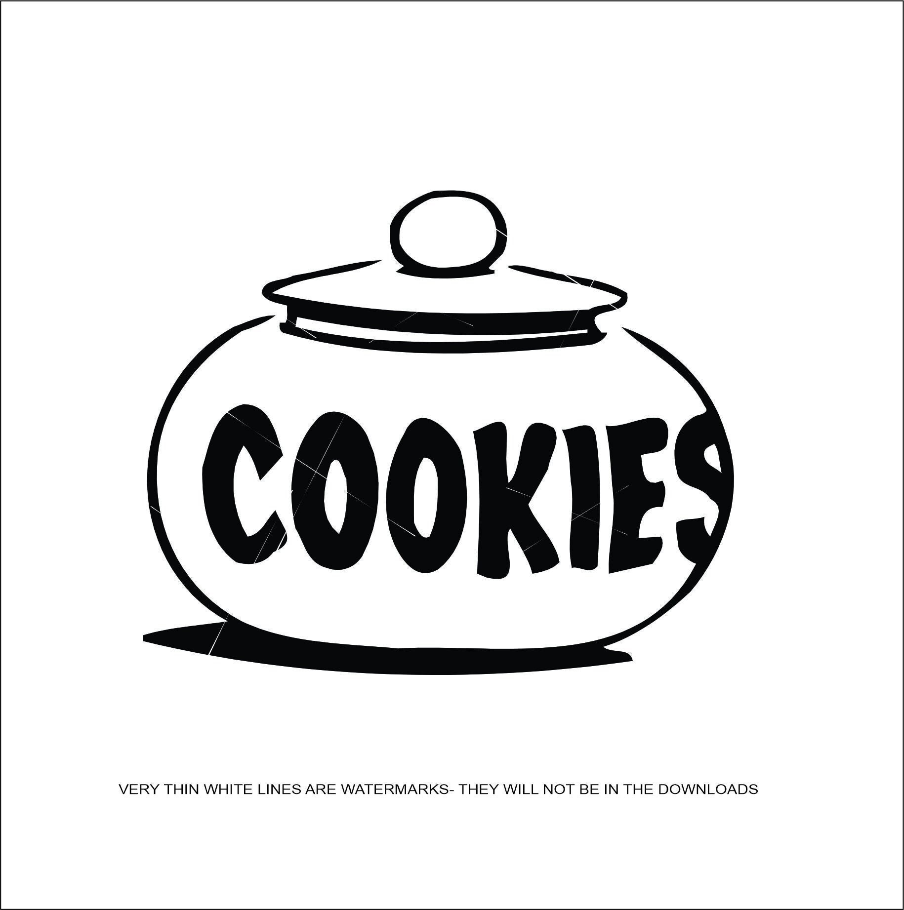 Cookie Jar Freshness Storing Food Healthy Snacks Sweets Multiple Uses ...