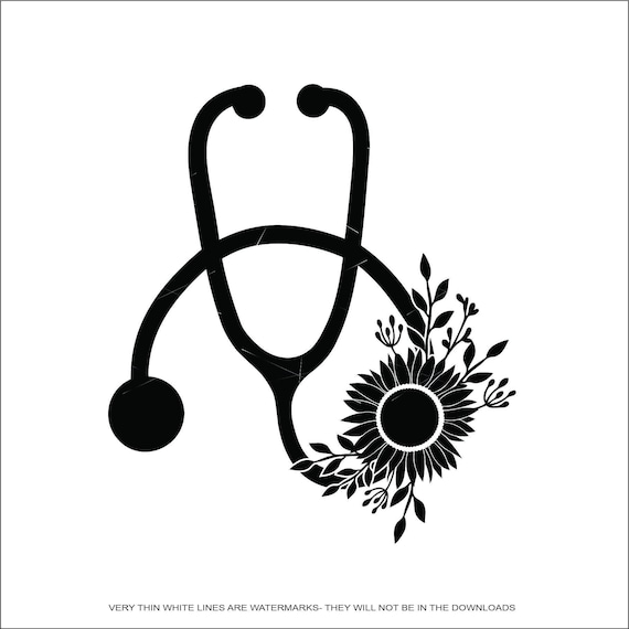 Sunflower Stethoscopes Listening Heart Lungs Auscultation - Etsy