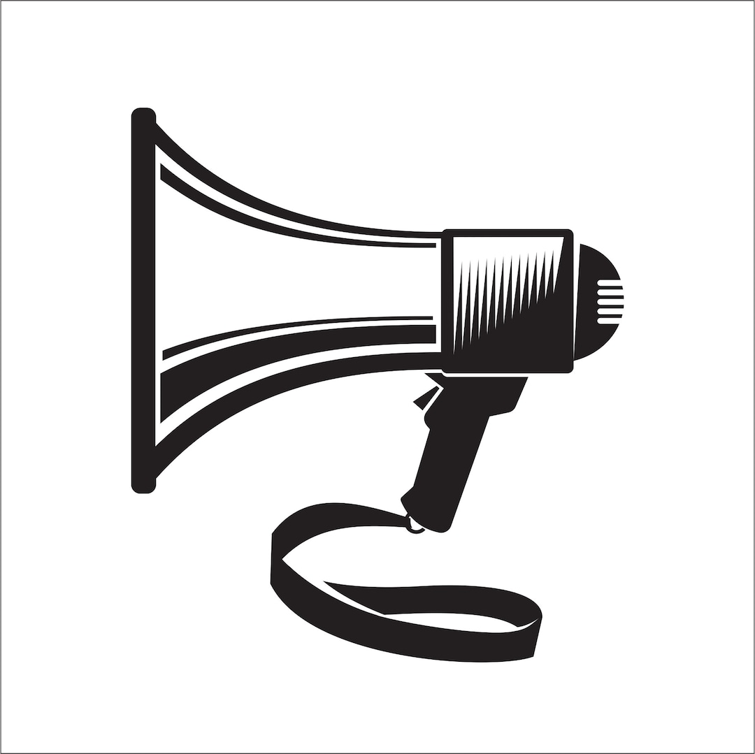 Bull Horn Ampl herausnehmbare Stimme tragbares Hand gehalten Megaphon ...
