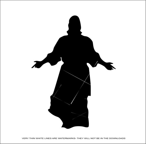 Jesus Open Arms Clip Art