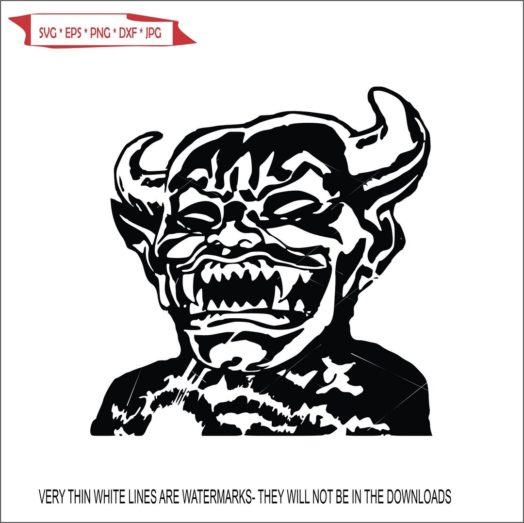 Devil Skull Face Evil Look Lucifer Satan Temptation Mean Personality ...