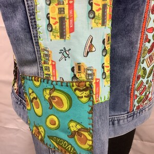 Custom Embroidered Taco Themed Blue Jean Jacket - Etsy