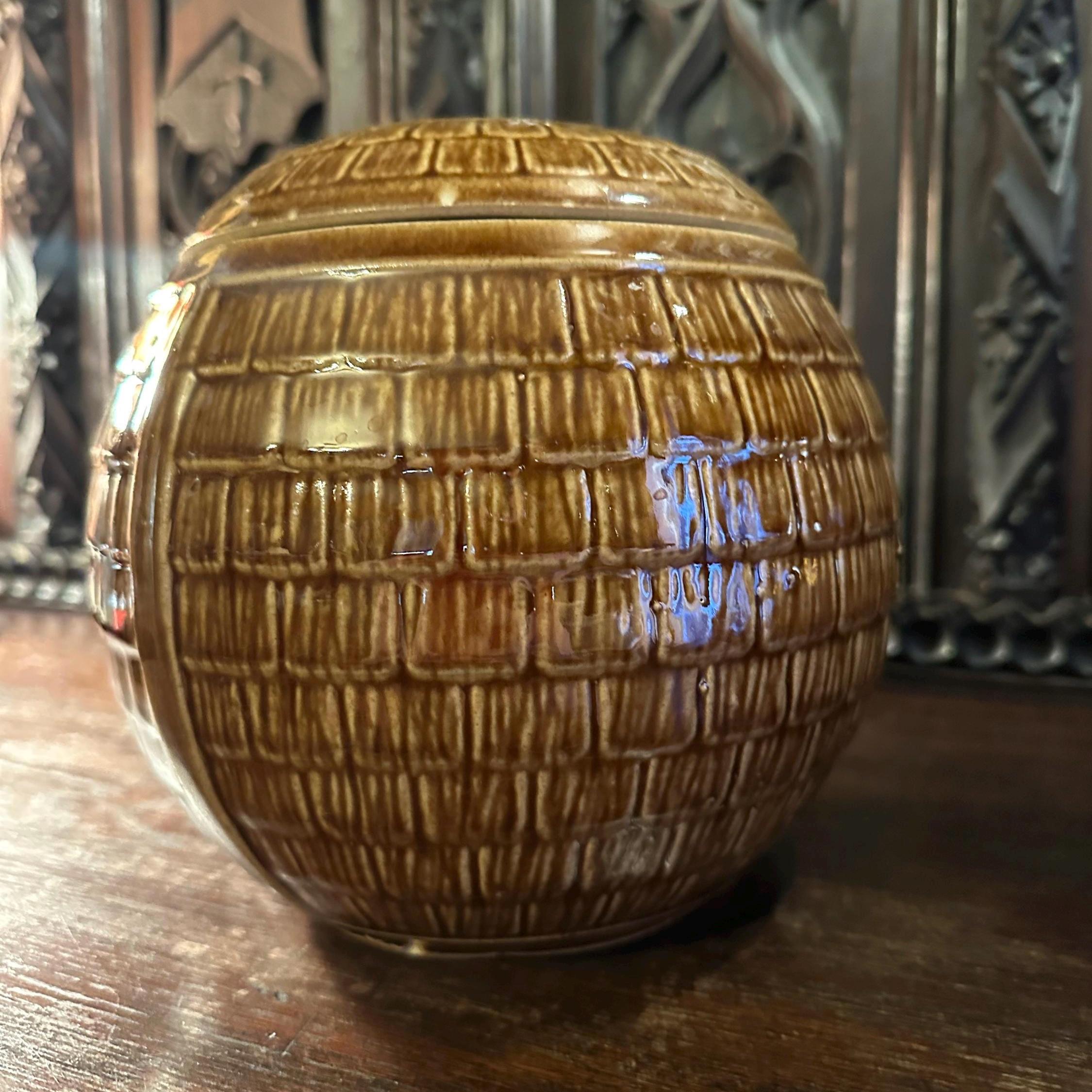 Vintage Mccoy Pottery Honeycomb Beehive Cookie Jar - Etsy
