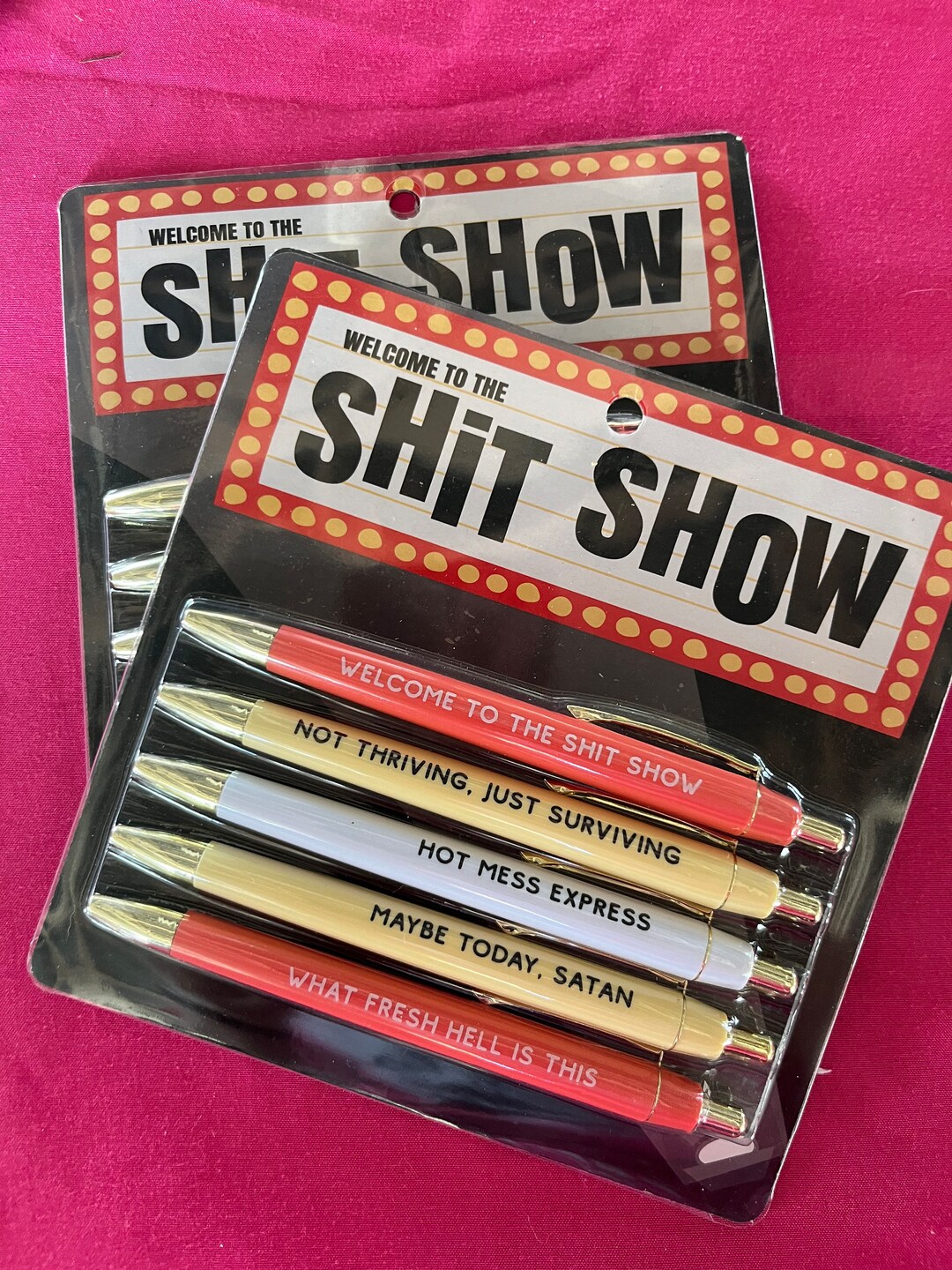 Welcome to the Shit Show, Pen Sets - Etsy