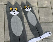 Tom and Jerry Flat Cat Rug | The Green Head