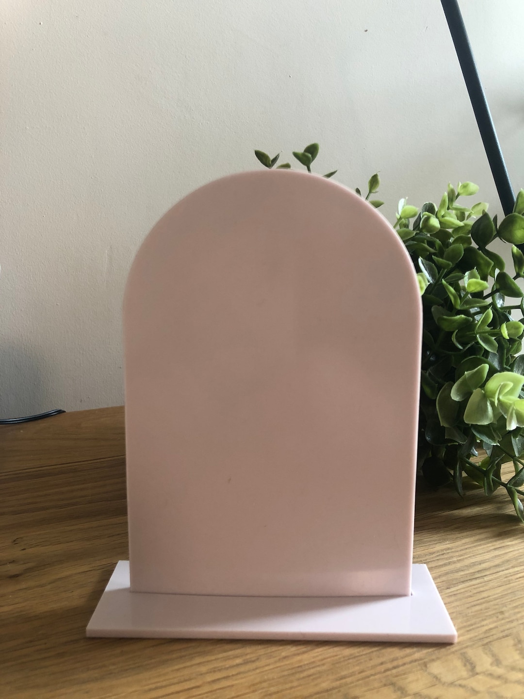 Acrylic Arch Table Sign Plaque Blank With Stand. Available in A ...