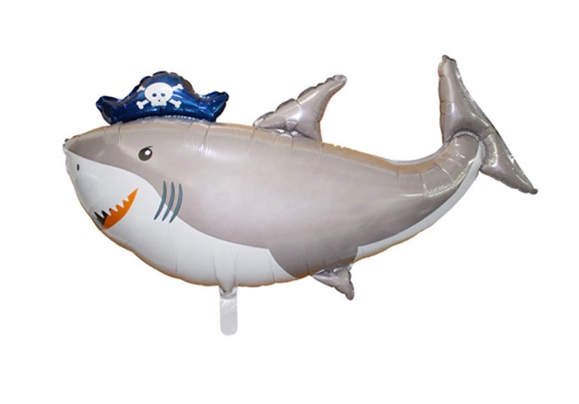 Shark Balloons, Shark Party Decor, Baby Shark, Shark Themed Birthday ...