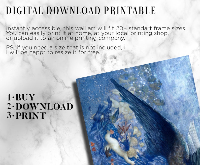 Edward Robert Hughes Night With Her Train of Stars 1912 | Etsy