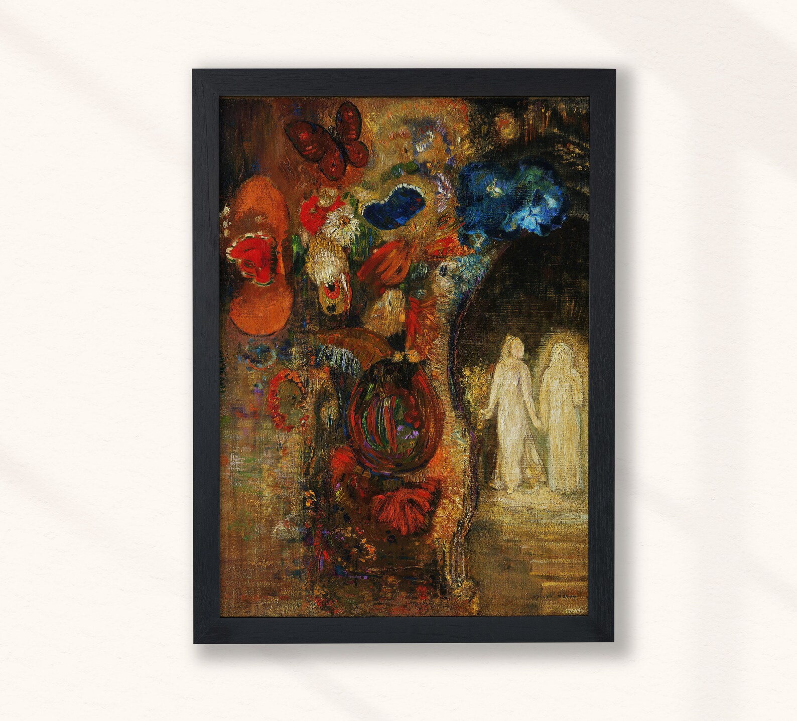 Odilon Redon Apparition 1905 Vintage Oil Painting - Etsy