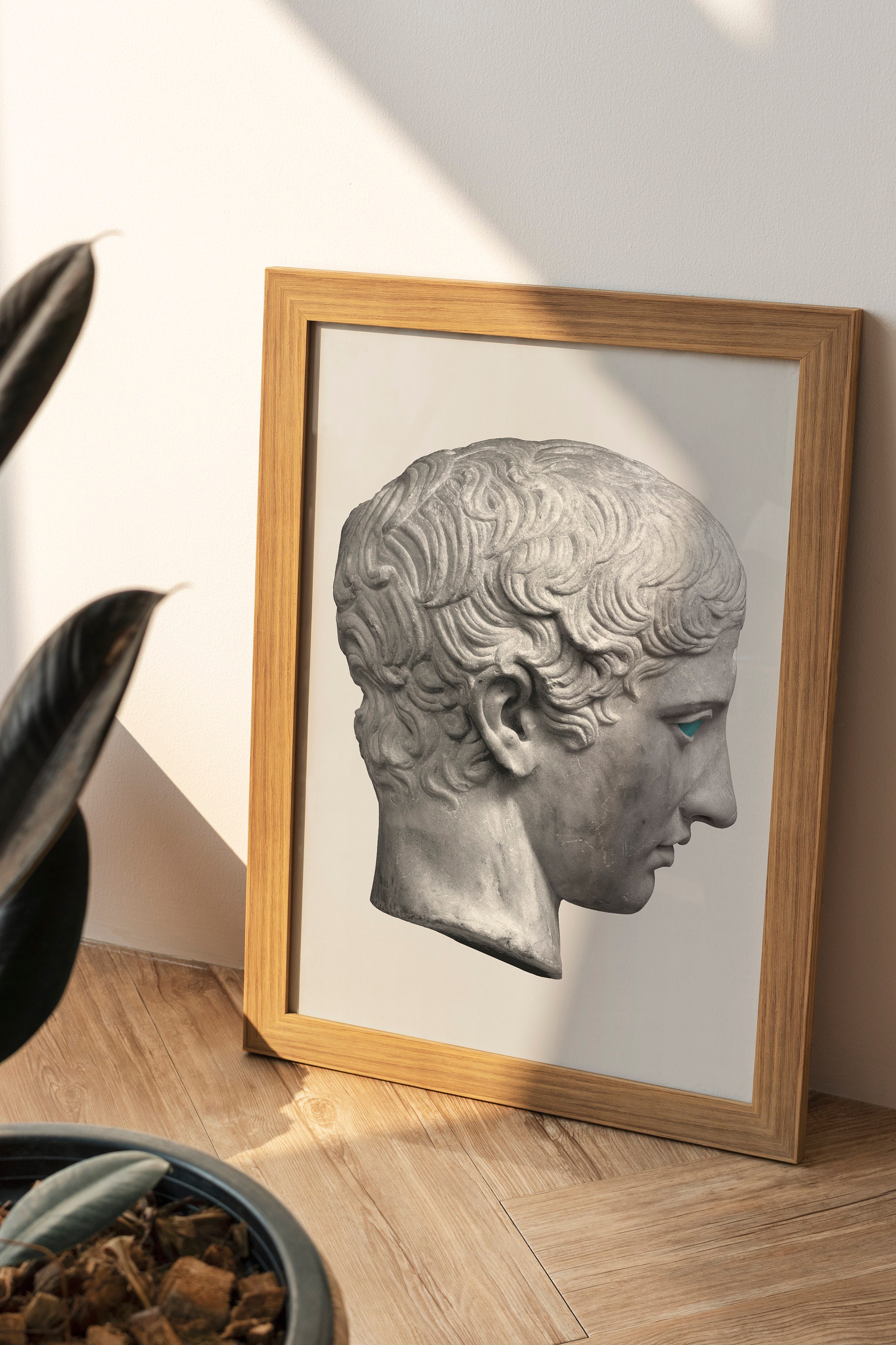 Roman Sculpture Print - Dark Academia Gallery Wall Print, Minimal Print ...