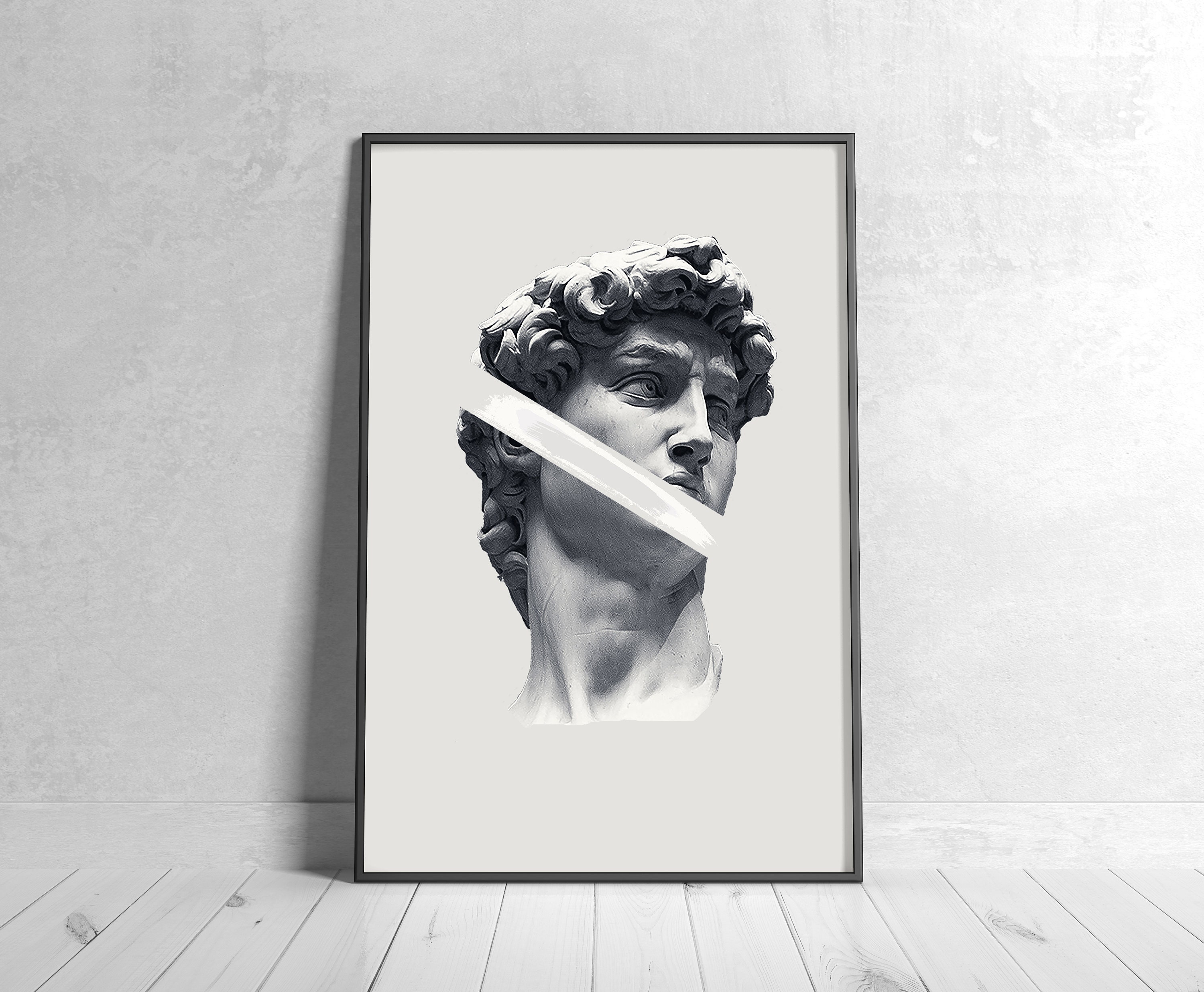 Set of 3, David Statue Print, Rome Statue, Print David, Marble ...
