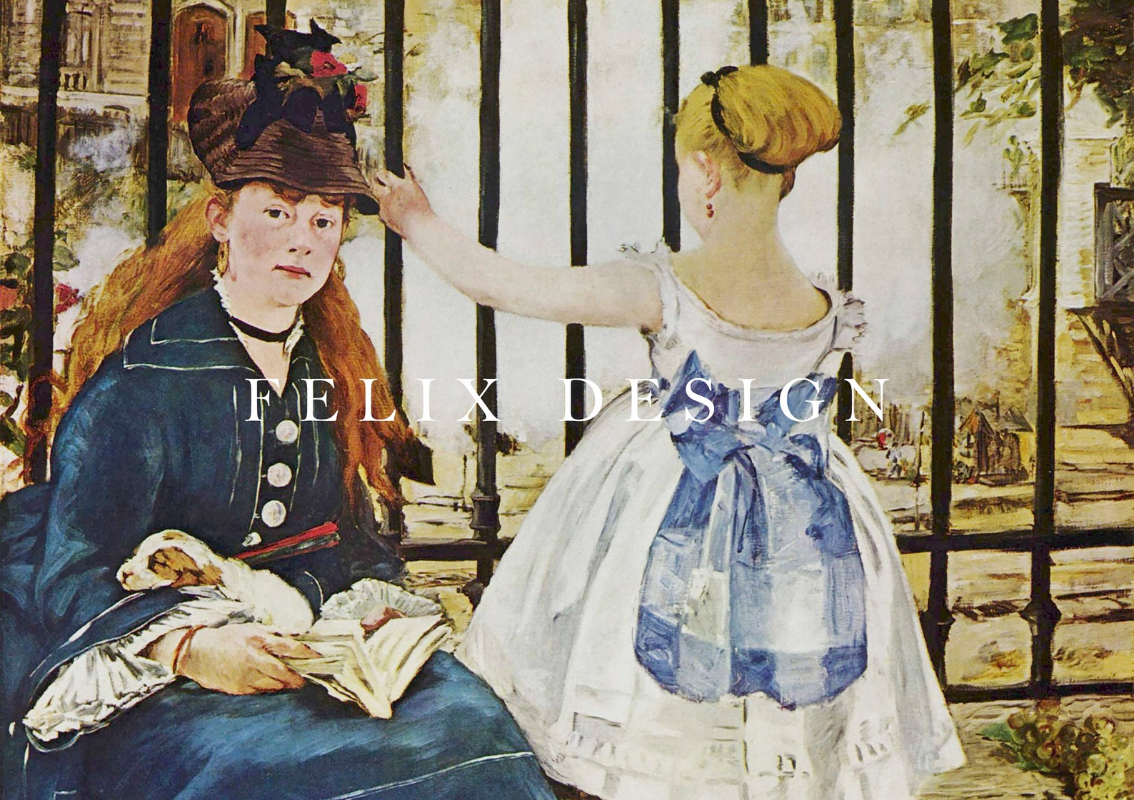 Edouard Manet - the Railway (1873) - Samsung Frame TV Art - Vintage ...