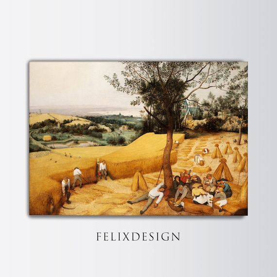 Les Moissonneurs Pieter Bruegel Brueghel Ou Bruegel L'Ancien, Pieter