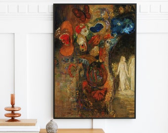 Odilon Redon Apparition 1905 Print Poster - Etsy