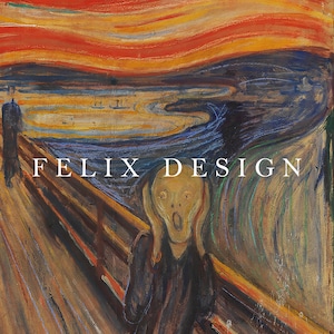 Edvard Munch - the Scream (1893) - Painting Poster Print Anguish Pain ...