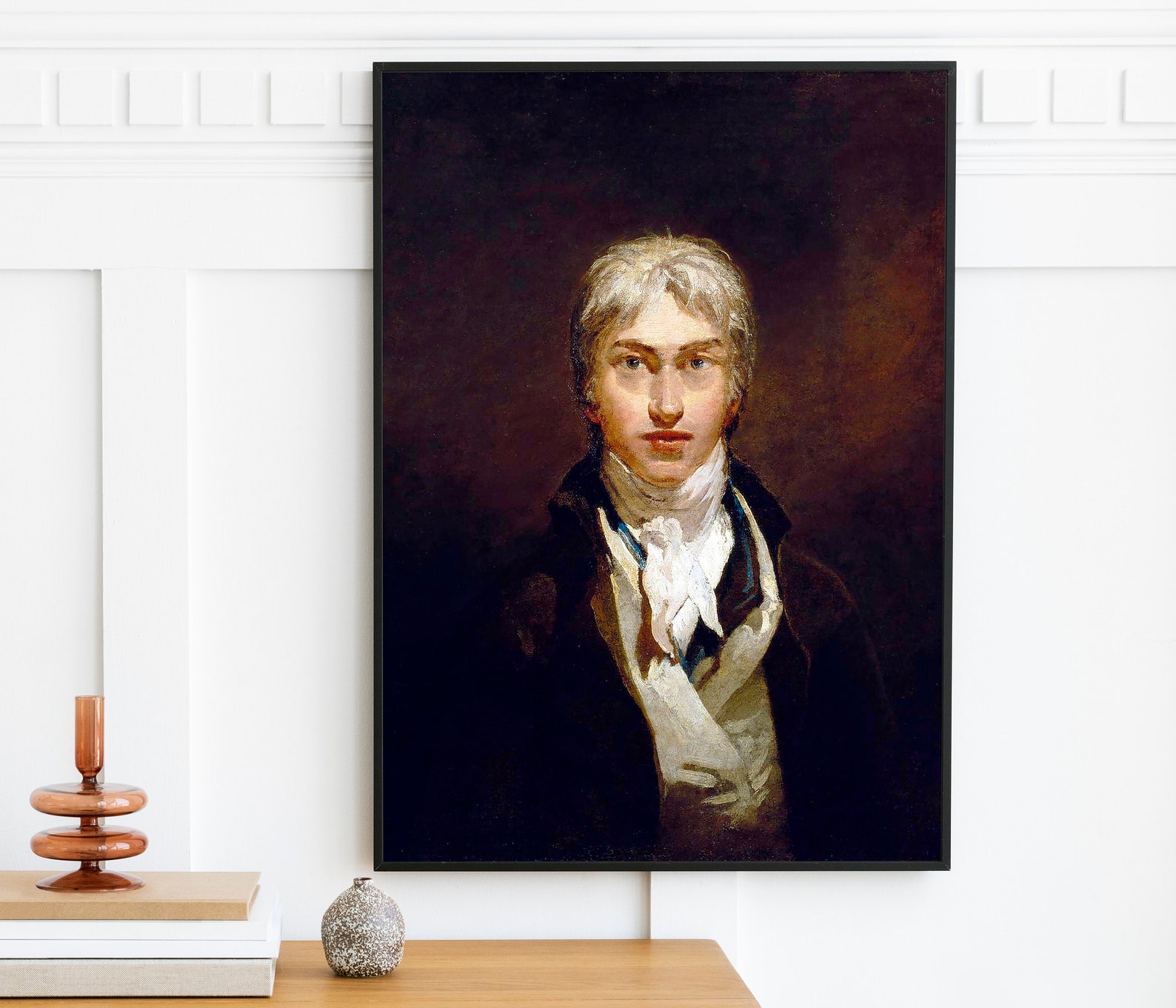 William Turner Self Portrait 1799 Vintage Oil Painting | Etsy