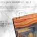 Edvard Munch - the Scream (1893) - Painting Poster Print Anguish Pain ...