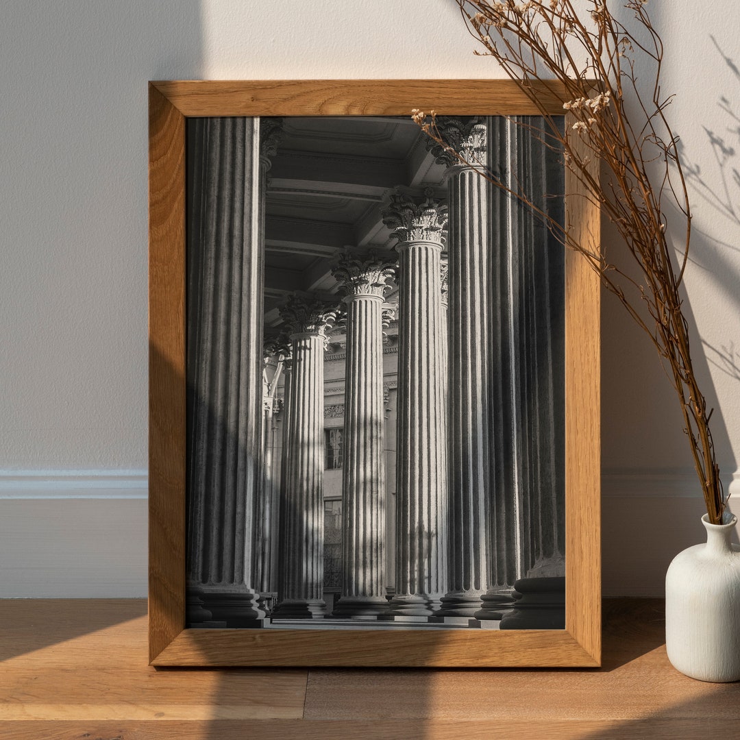 Printable Architecture, Ancient Greek Column Print, Column Print ...