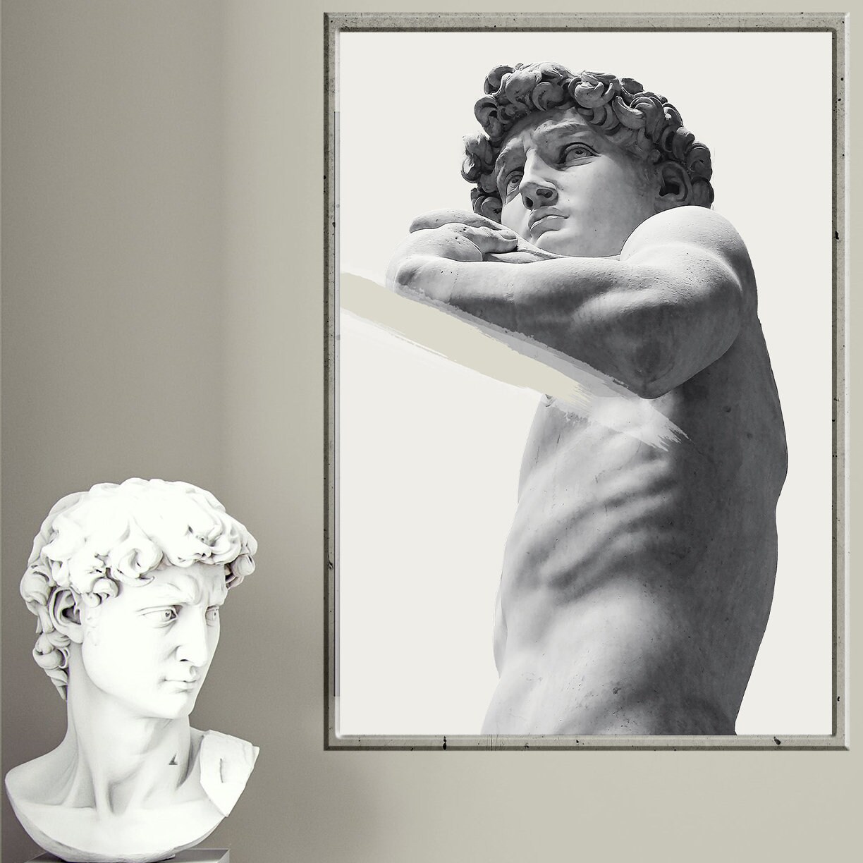 Set of 3, David Statue Print, Rome Statue, Print David, Marble ...